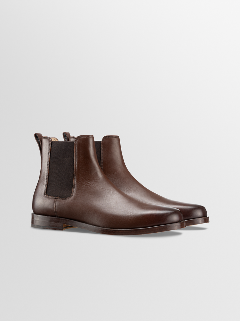 Men's Brown Leather Chelsea Boot | Trento in Brandy | Koio